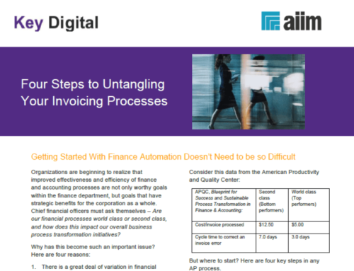 Four Steps to Untangling Your Invoicing Process - Key Digital | Managed Services Provider